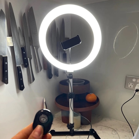 Accessories | Ring Lights Desktop Metal Vlogging Universal Led With ...